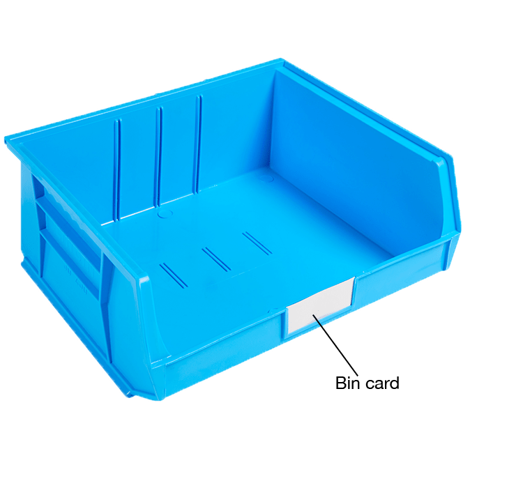Linbin® Storage Bin Cards | Linbin® Storage Bins & Kits