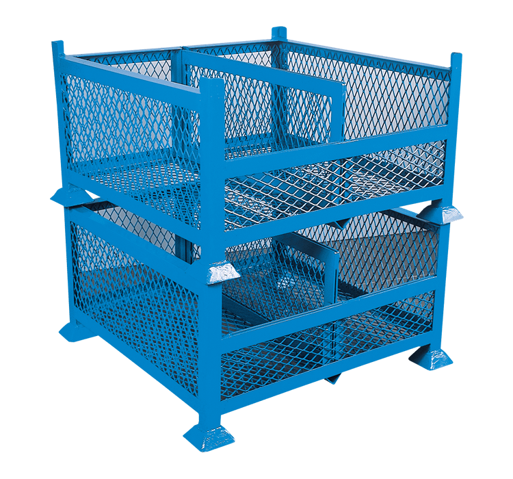 Stackable Cut-Away Cages | Handling Equipment