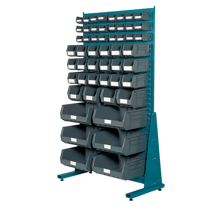 Single-Sided - Freestanding Ready To Go Kit 1 | Linbin® Storage Bins & Kits