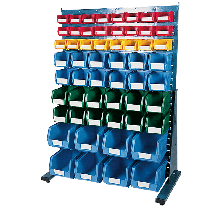 Double-sided - Freestanding Ready To Go Kit 3 | Linbin® Storage Bins & Kits