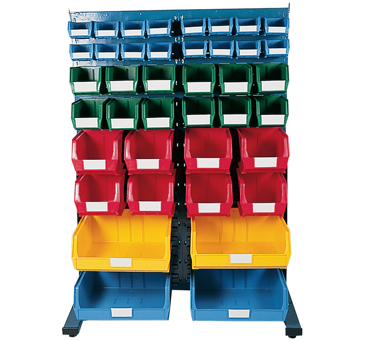 Single-sided - Freestanding Ready To Go Kit 2 | Linbin® Storage Bins & Kits